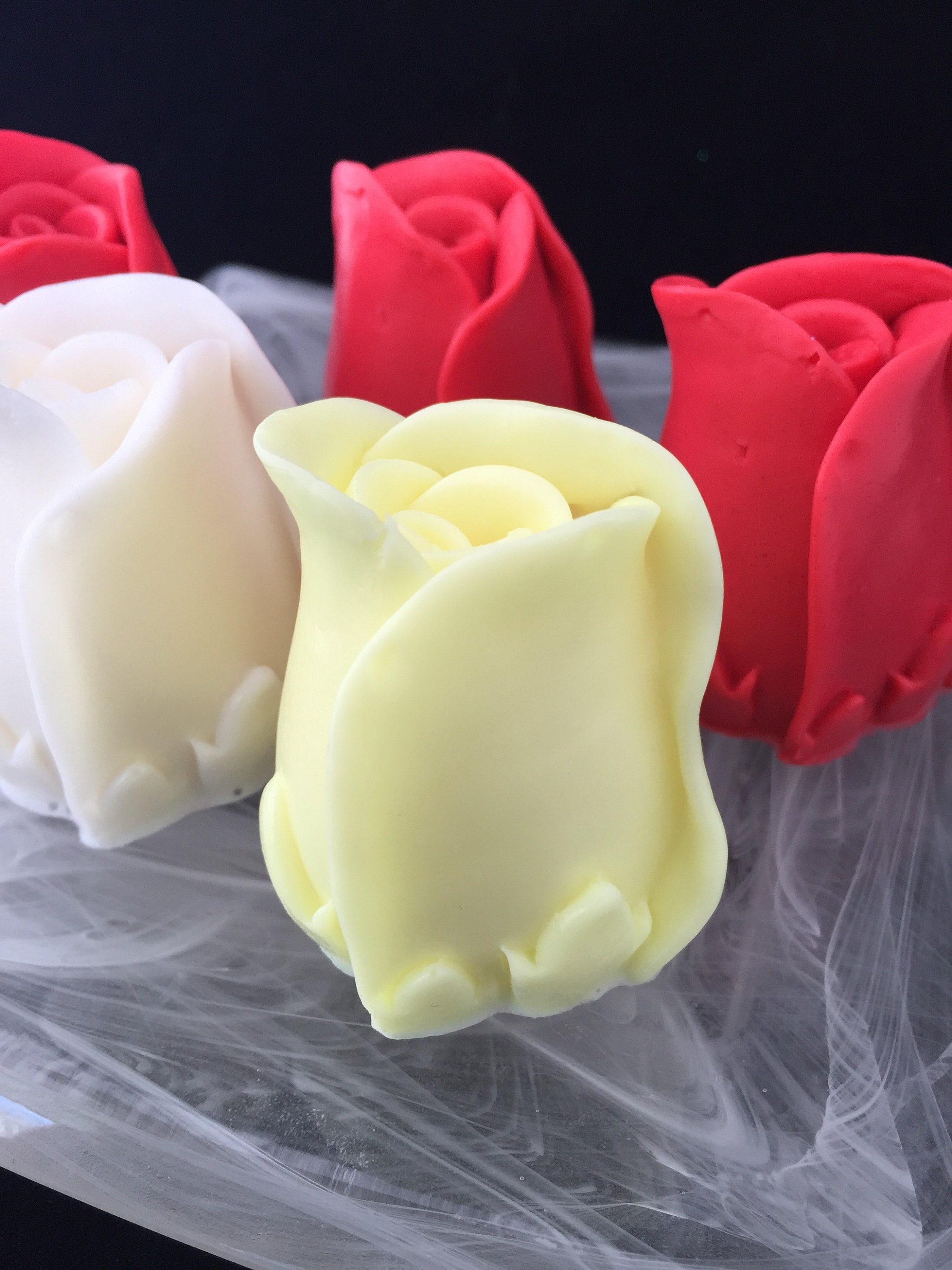 Rosebud Soap Rose Soap Wedding Favor Gift Soap Floral | Etsy