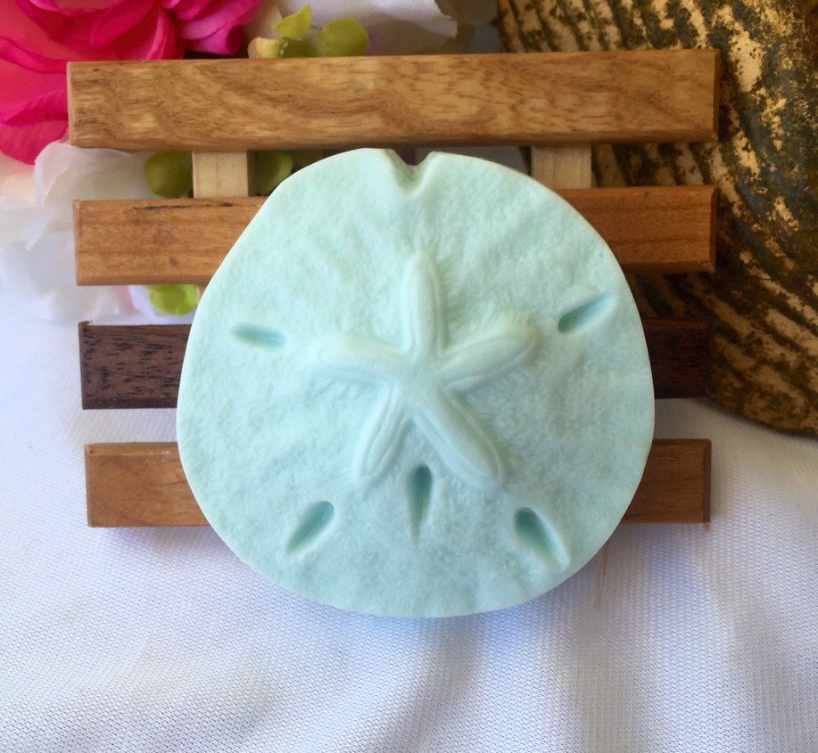 Sand Dollar Soap - Seashell Soap - Beach Soap - Beach House Soap - Etsy