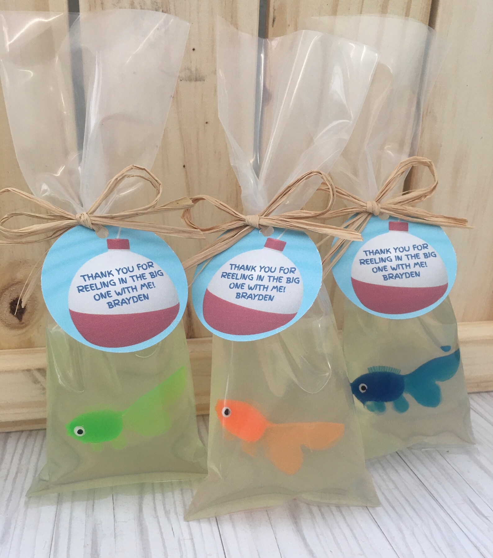 Fish Soap Fish in a Bag Soap Set of 10 Fish Party Favors - Etsy Canada