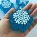 Snowflake Soap - Fresh Snow - Christmas Soap - Winter Soap - Holiday ...