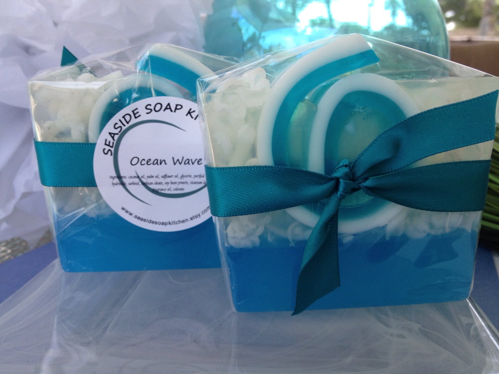 Ocean Wave Glycerin Soap Handmade Soap Beach Soap Ocean - Etsy