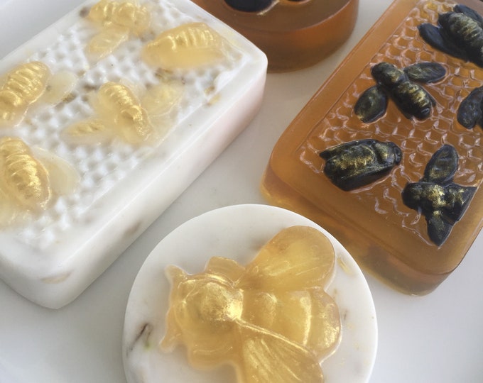 Honey Bee Soap Honey Almond Soap Bee Gift Honey Bee - Etsy