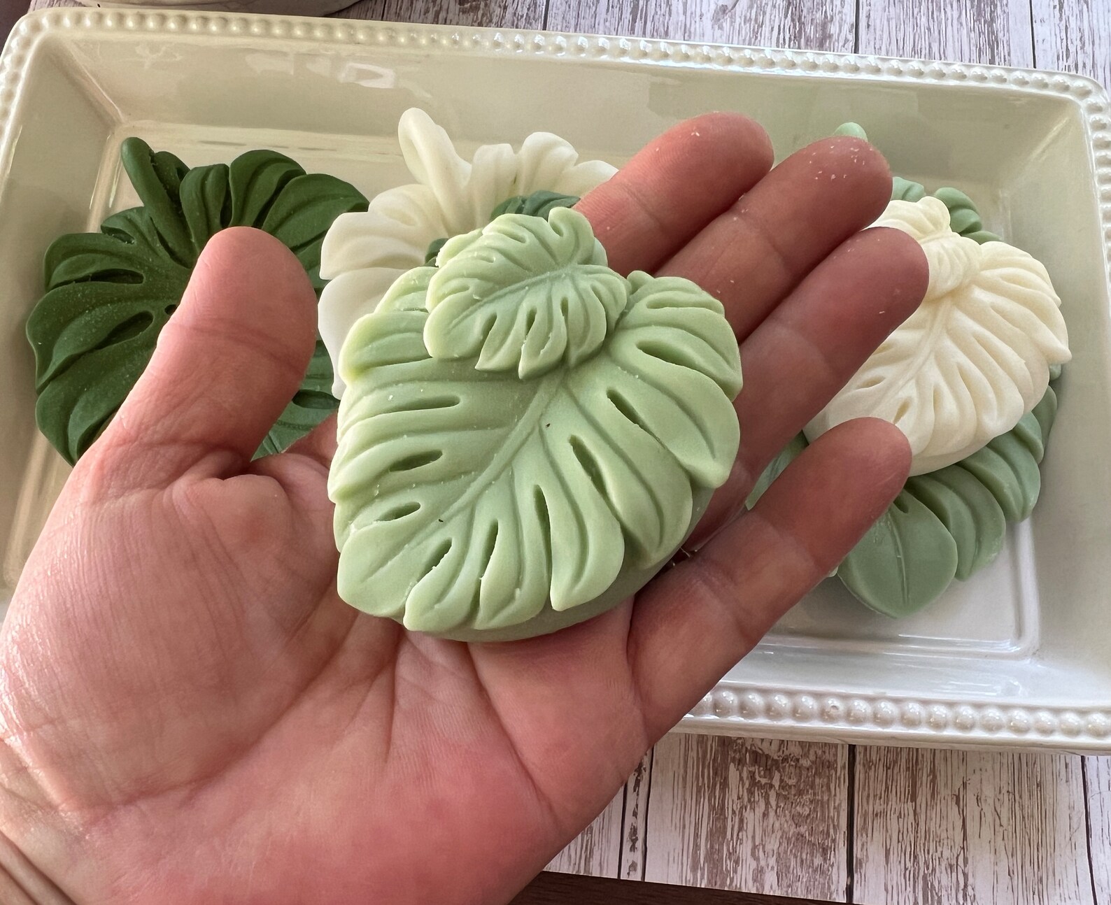 Monstera Leaf Soap - Medium - Leaf Soap - Plant Soap - Garden Soap ...