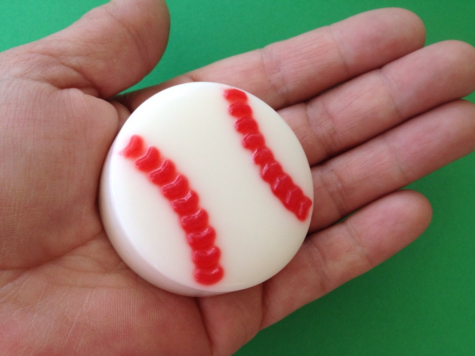 Baseball Soap - Set of 3 - Baseball Birthday - Baseball Team Gift ...