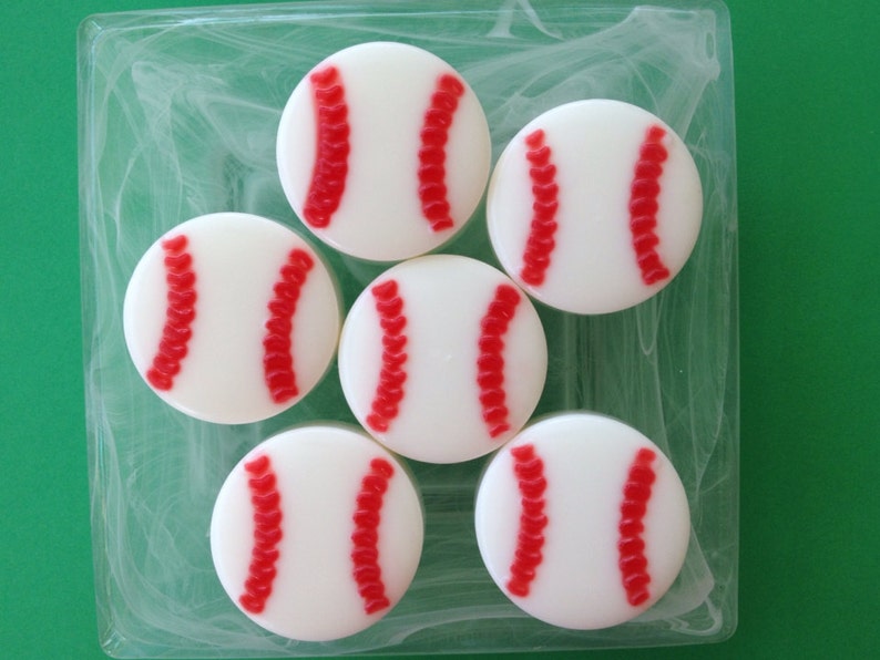Baseball Soap - Set of 3 - Baseball Birthday - Baseball Team Gift ...