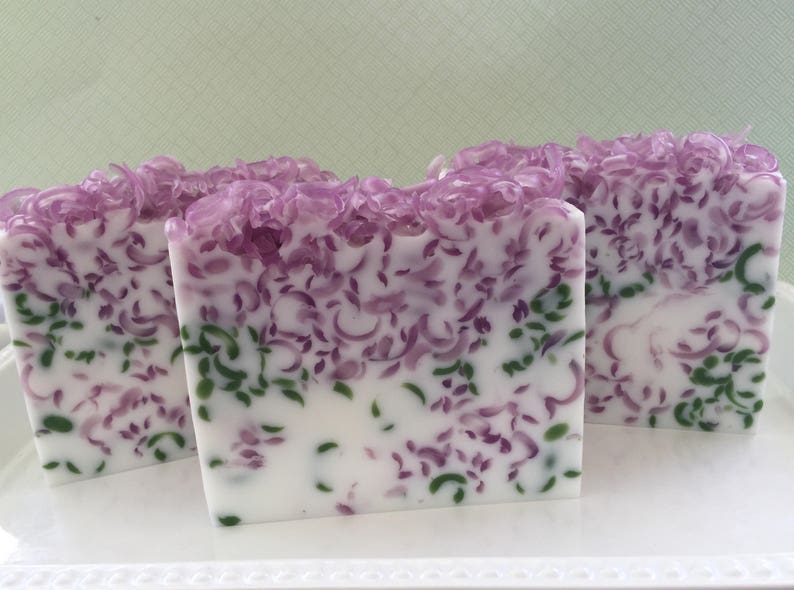 Lilac Soap Spring Soap Handmade Glycerin Soap Bar Floral | Etsy