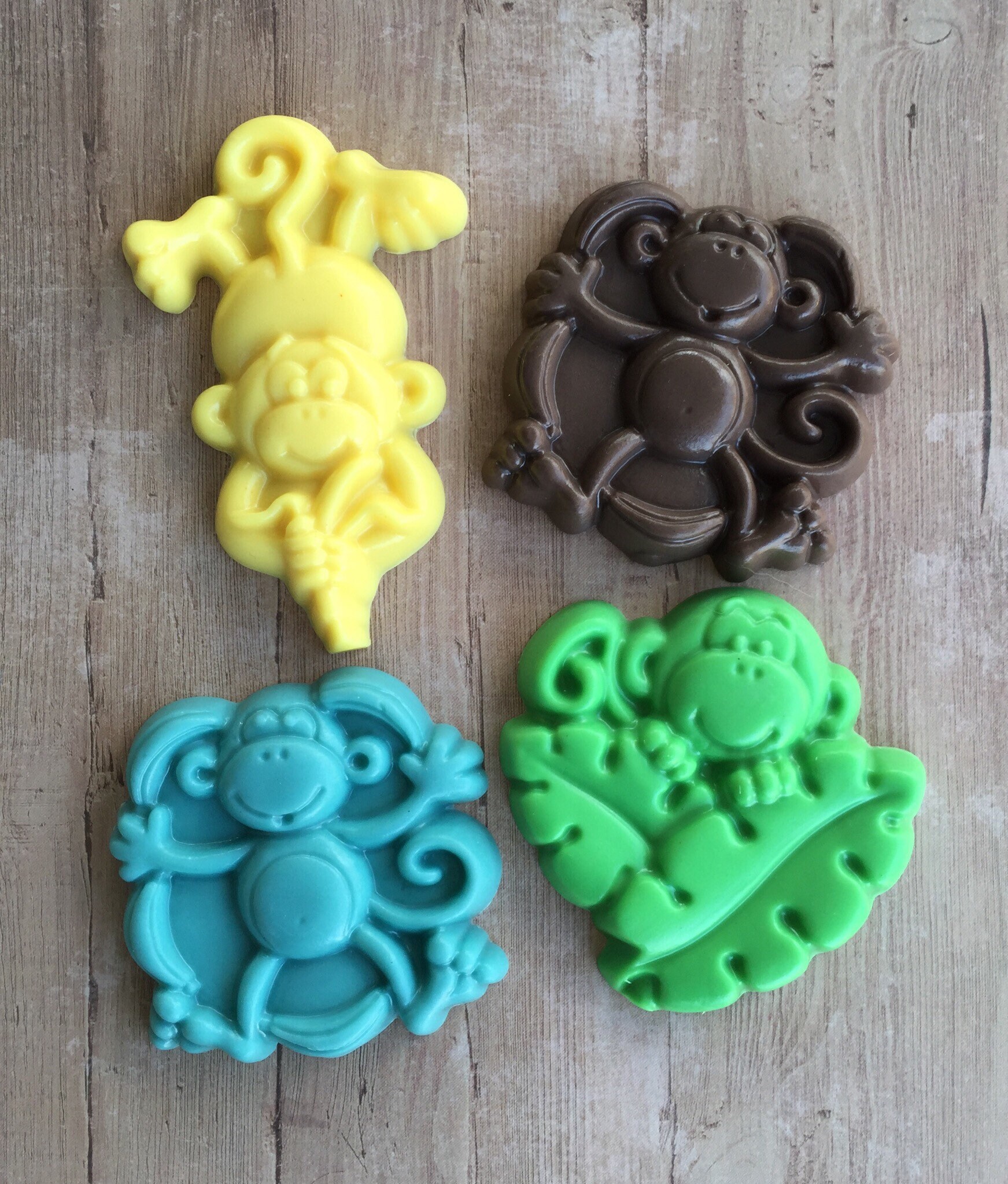 Monkey Soap Favors - Set of 10 - Monkey Party Favors - Monkey Birthday ...