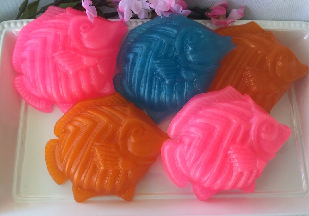 Tropical Fish Soap - Glycerin Soap - Ocean Soap - Beach Soap - Nautical ...