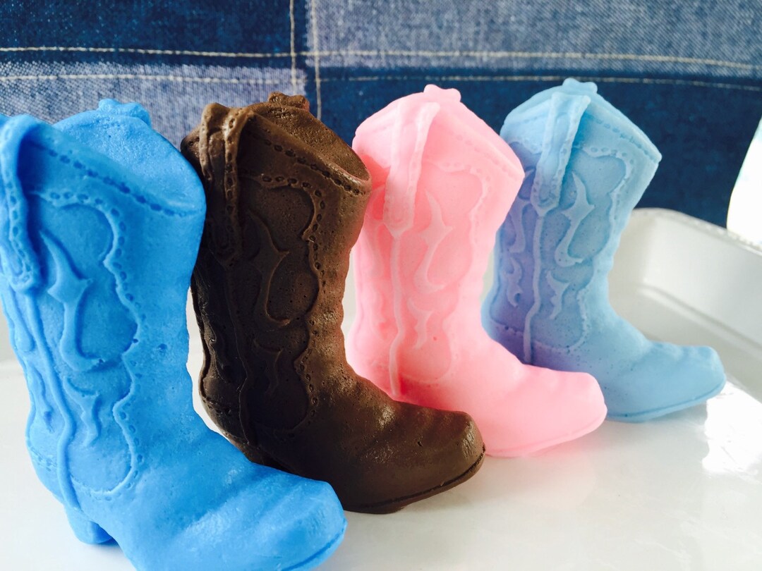 10 Cowboy Boot Soap Favors - Cowboy Birthday Favors - Cowgirl Birthday ...