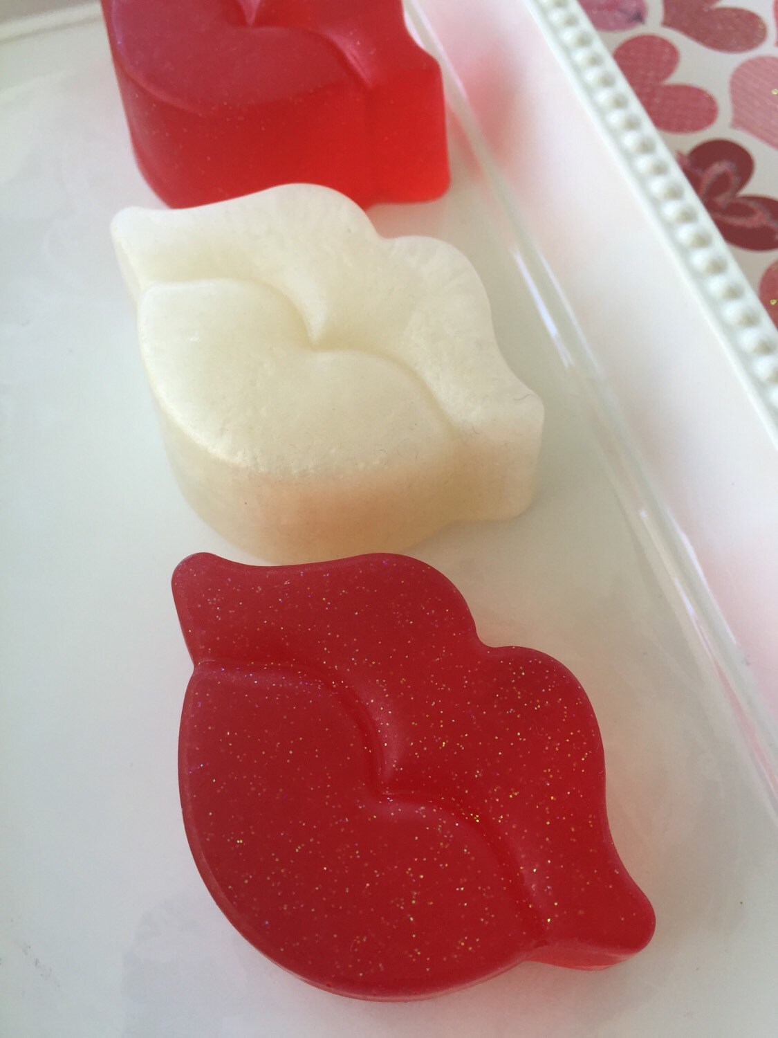 Valentine Soap - Lips Soap - Kiss Soap - Love Spell or Strawberry ...