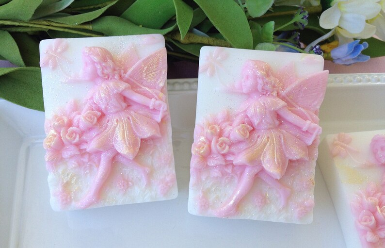 Fairy Soap Favors - Set of 10 - Fairy Birthday Favors - Girls Party ...