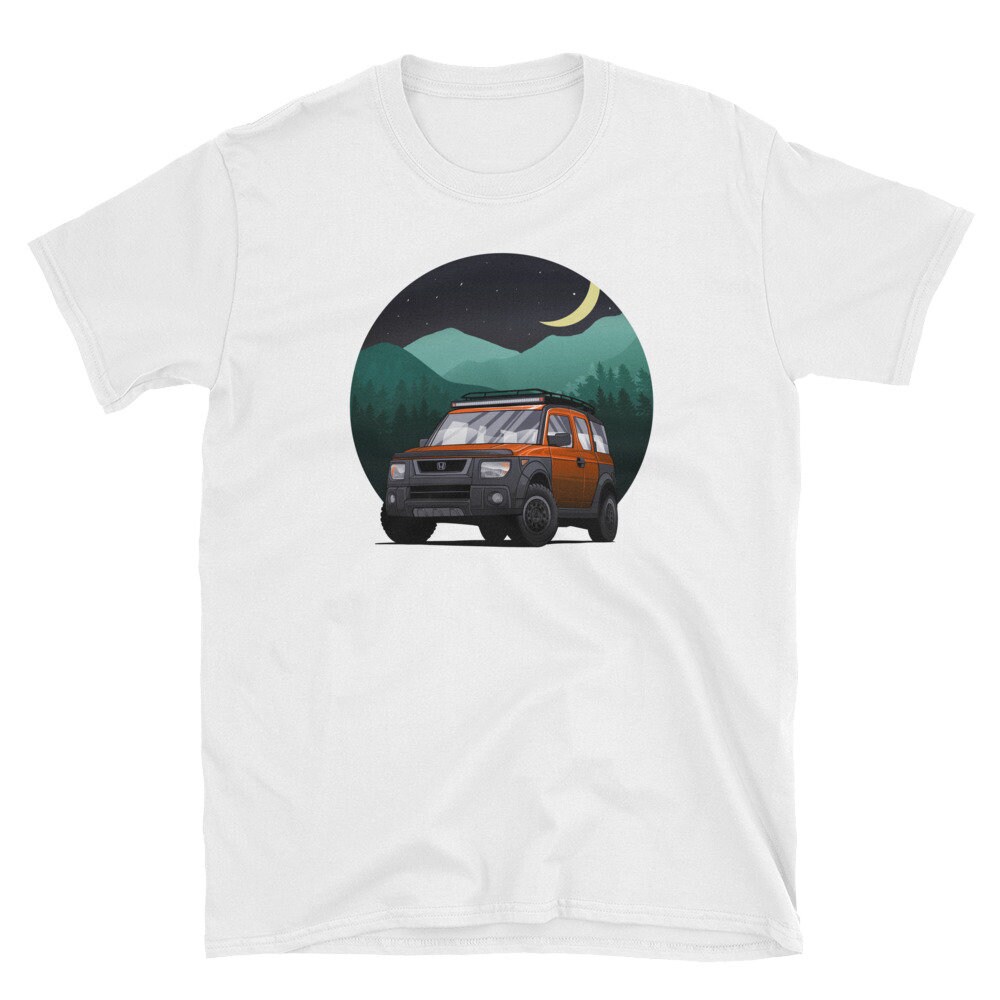 Honda Element Camping Outdoors Tangerine Offroad Lifted Tshirt - Etsy