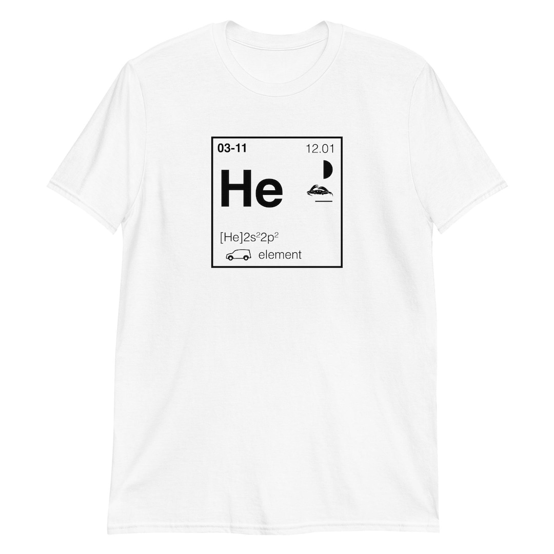 Honda Element Periodic Table Short-sleeve Unisex T-shirt - Etsy
