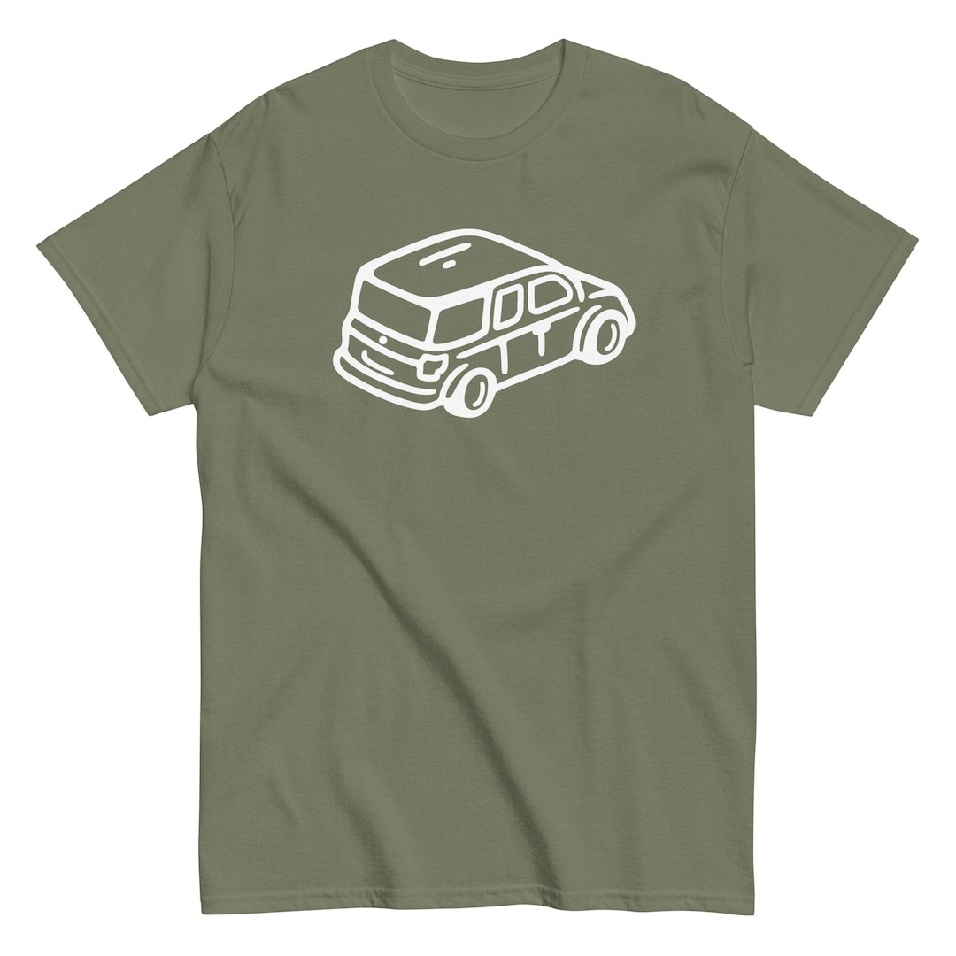 Honda Element Cartoon Line Art T-shirt - Vibrant Unisex Tee in Multiple ...