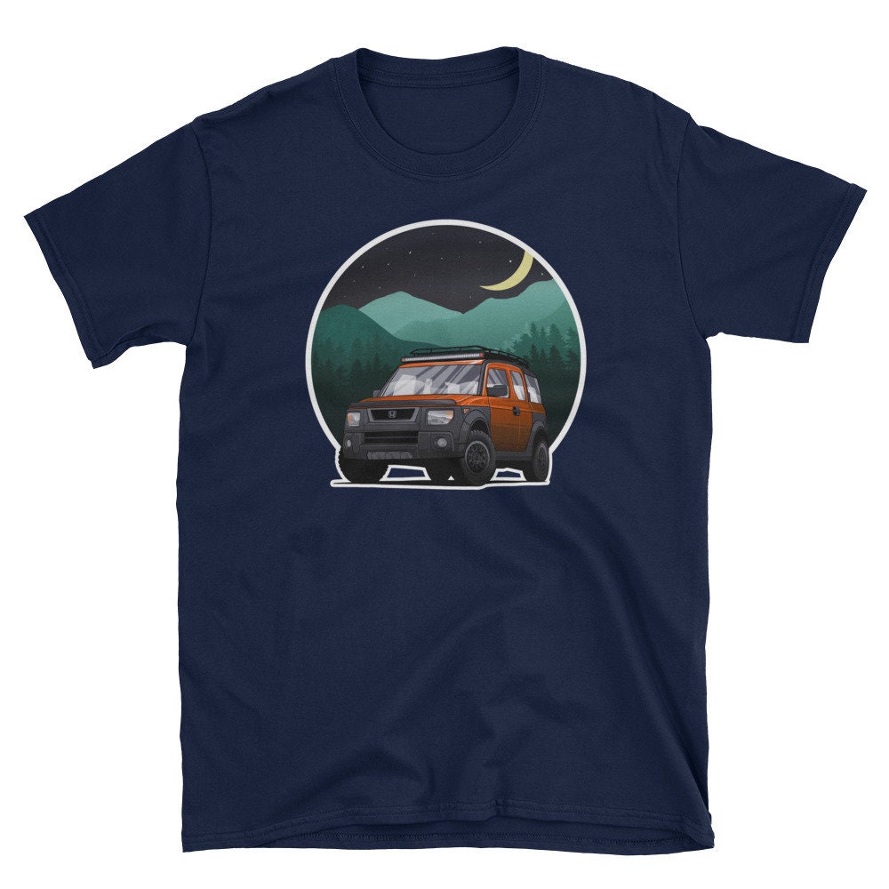 Honda Element Camping Outdoors Tangerine Offroad Lifted Tshirt - Etsy