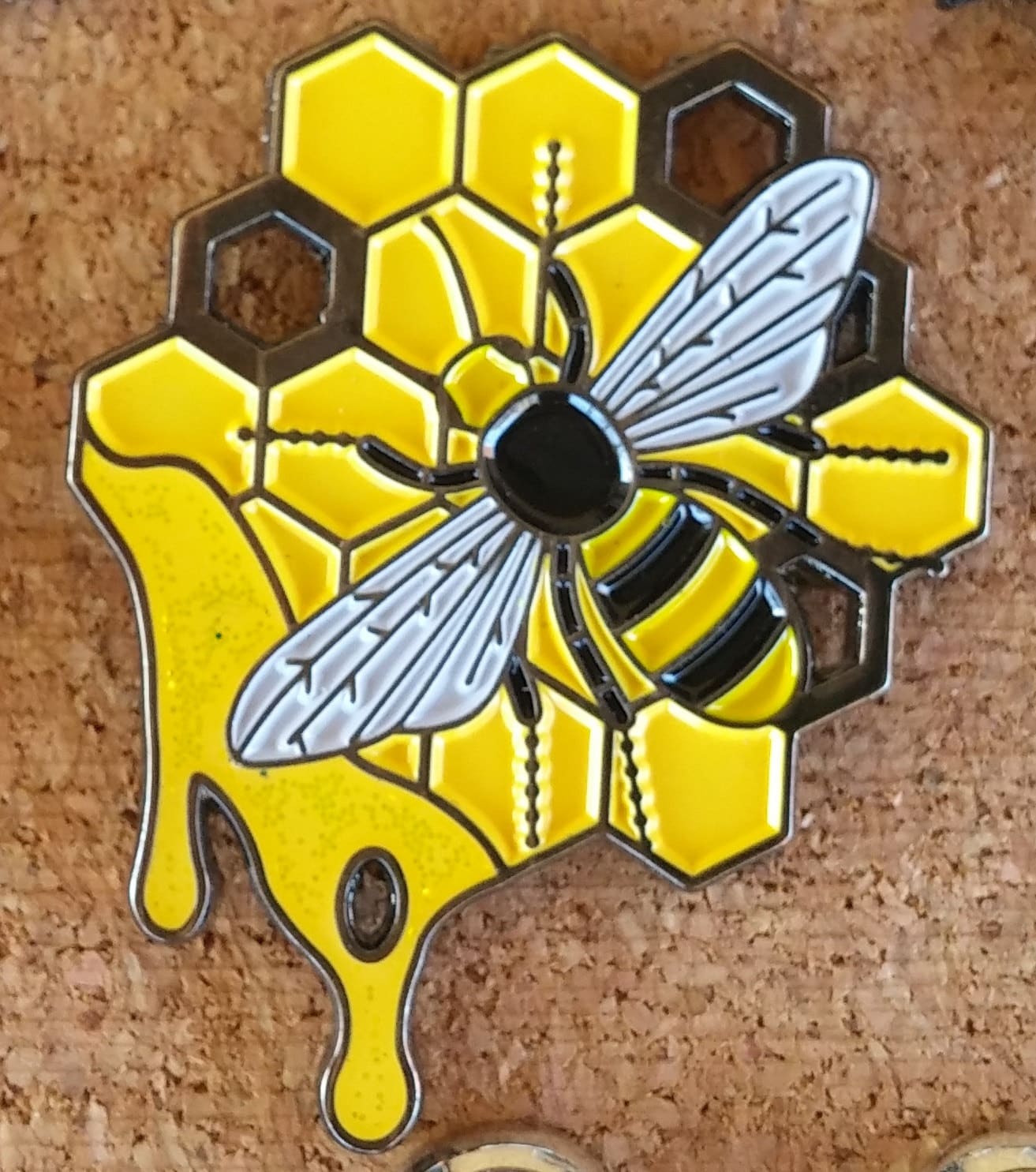 Honey Bee Pin | Etsy