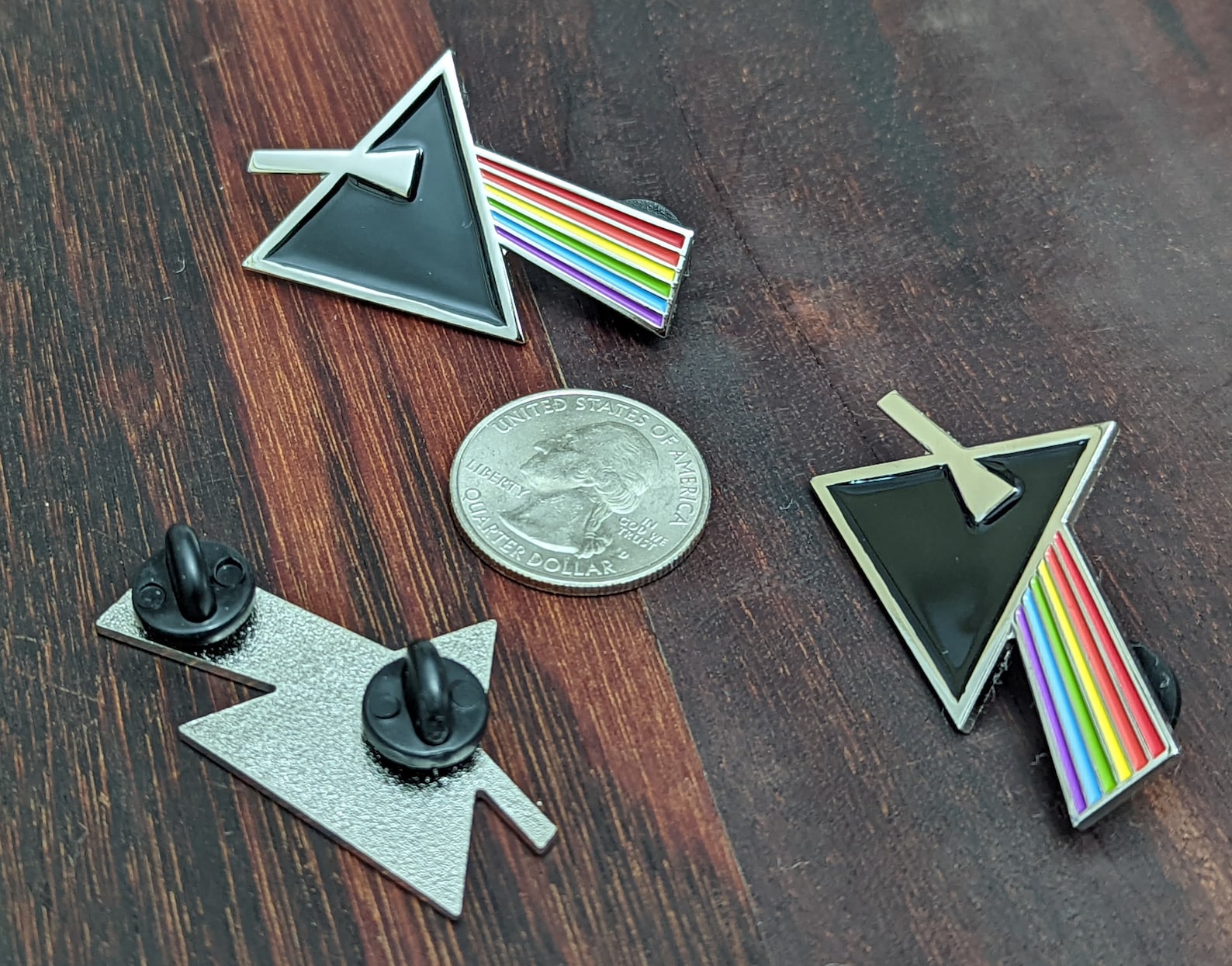 Pink Floyd Dark Side of the Moon Pin - Etsy