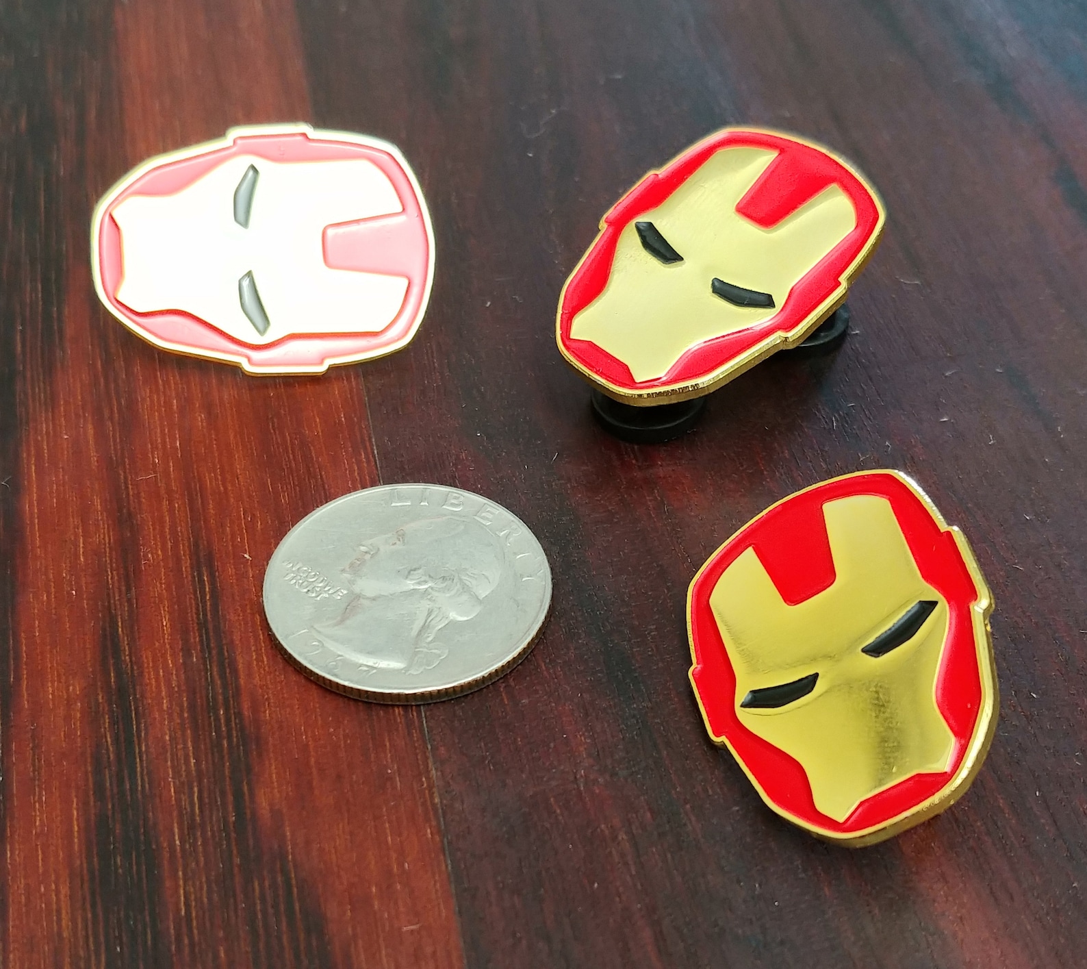 Iron Man Emblem Logo Lapel Pin Hat Pin - Etsy