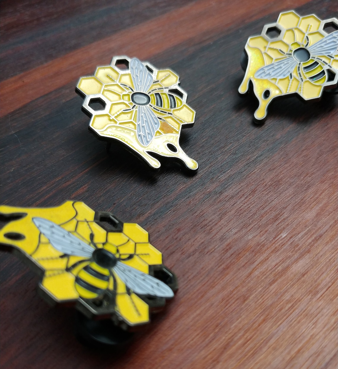 Honey Bee Pin | Etsy