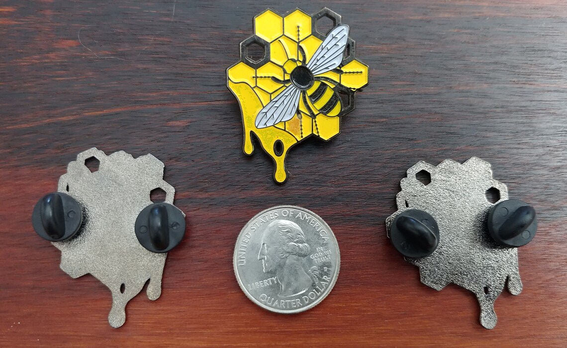 Honey Bee Pin - Etsy
