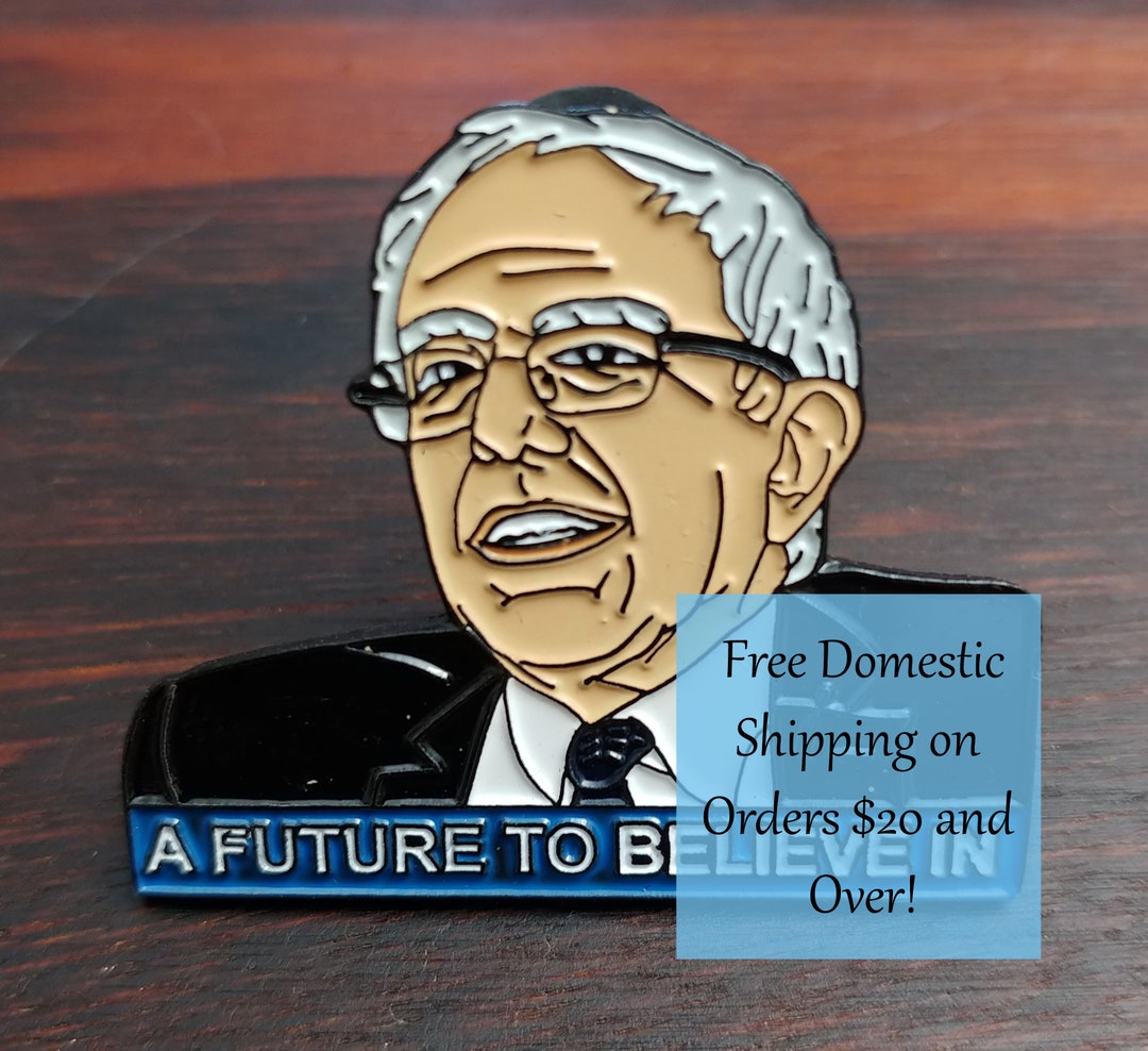 Bernie Sanders Lapel Pin Hat Pin - Etsy