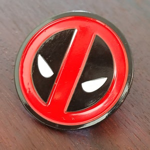 Deadpool Emblem Logo Lapel Pin Hat Pin - Etsy
