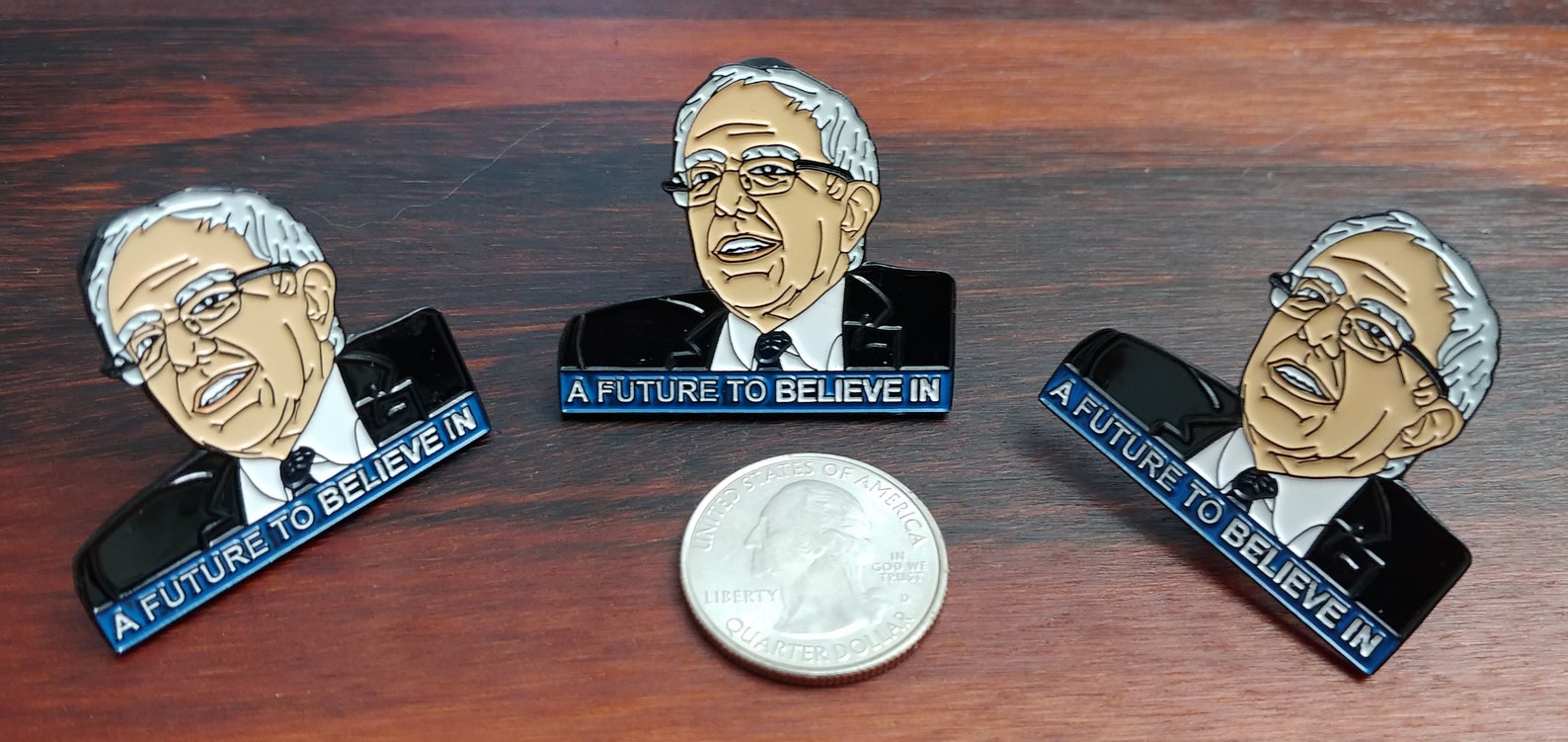 Bernie Sanders Lapel Pin Hat Pin - Etsy