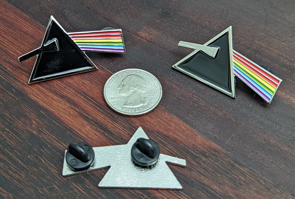 Pink Floyd Dark Side of the Moon Pin - Etsy