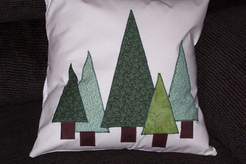 Pine Tree Pillow Cover Home Decorliving Room Decor Rustic - Etsy