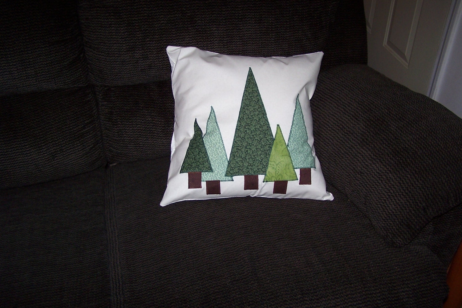 Pine Tree Pillow Cover Home Decorliving Room Decor Rustic - Etsy