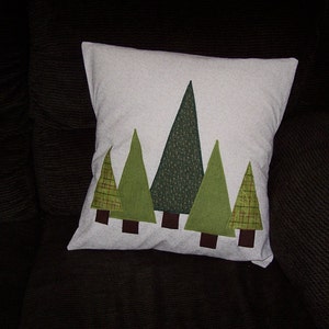 This Unique Pine Tree Pillow Cover Will Make a Wonderful Addition to ...