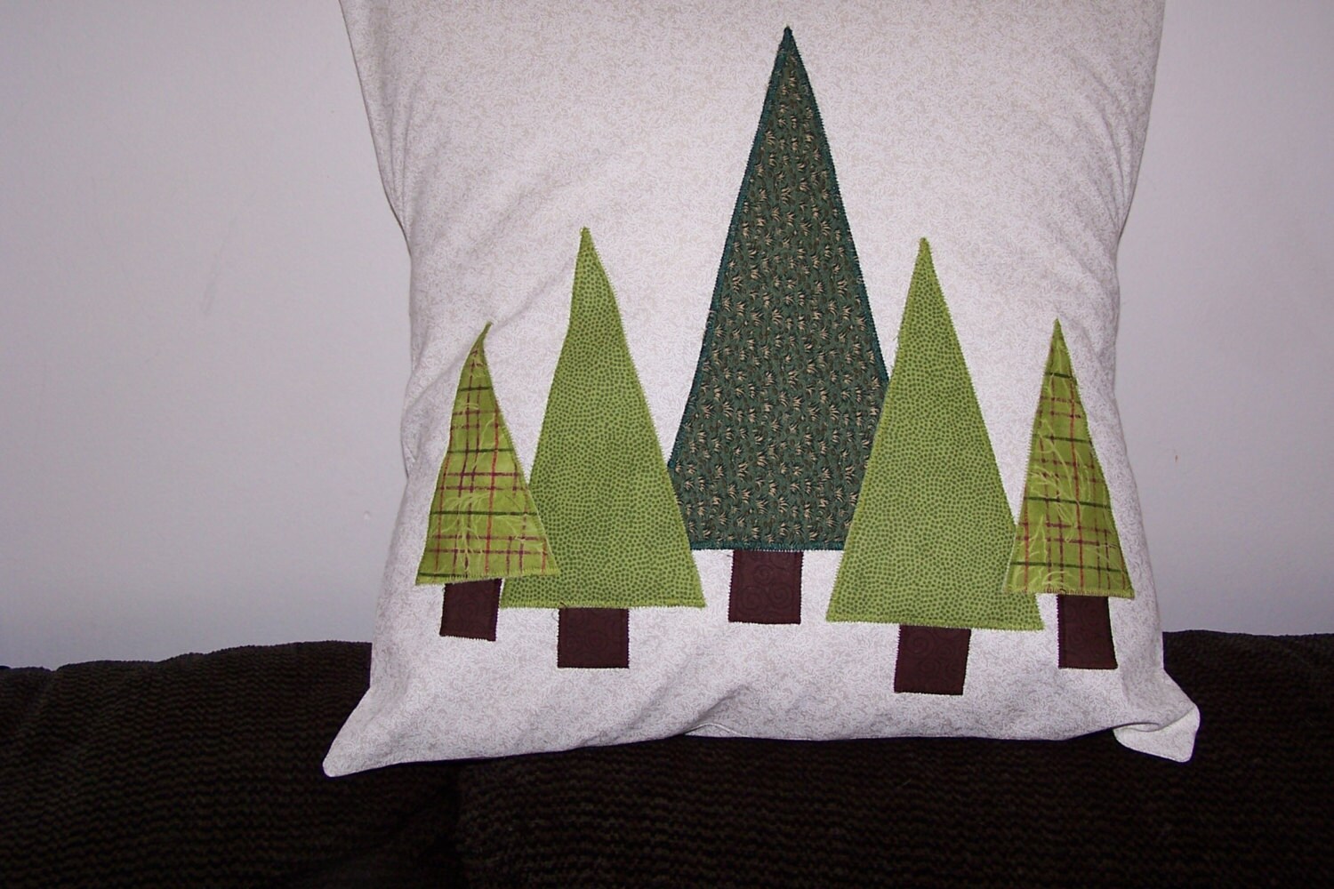 This Unique Pine Tree Pillow Cover Will Make a Wonderful Addition to ...