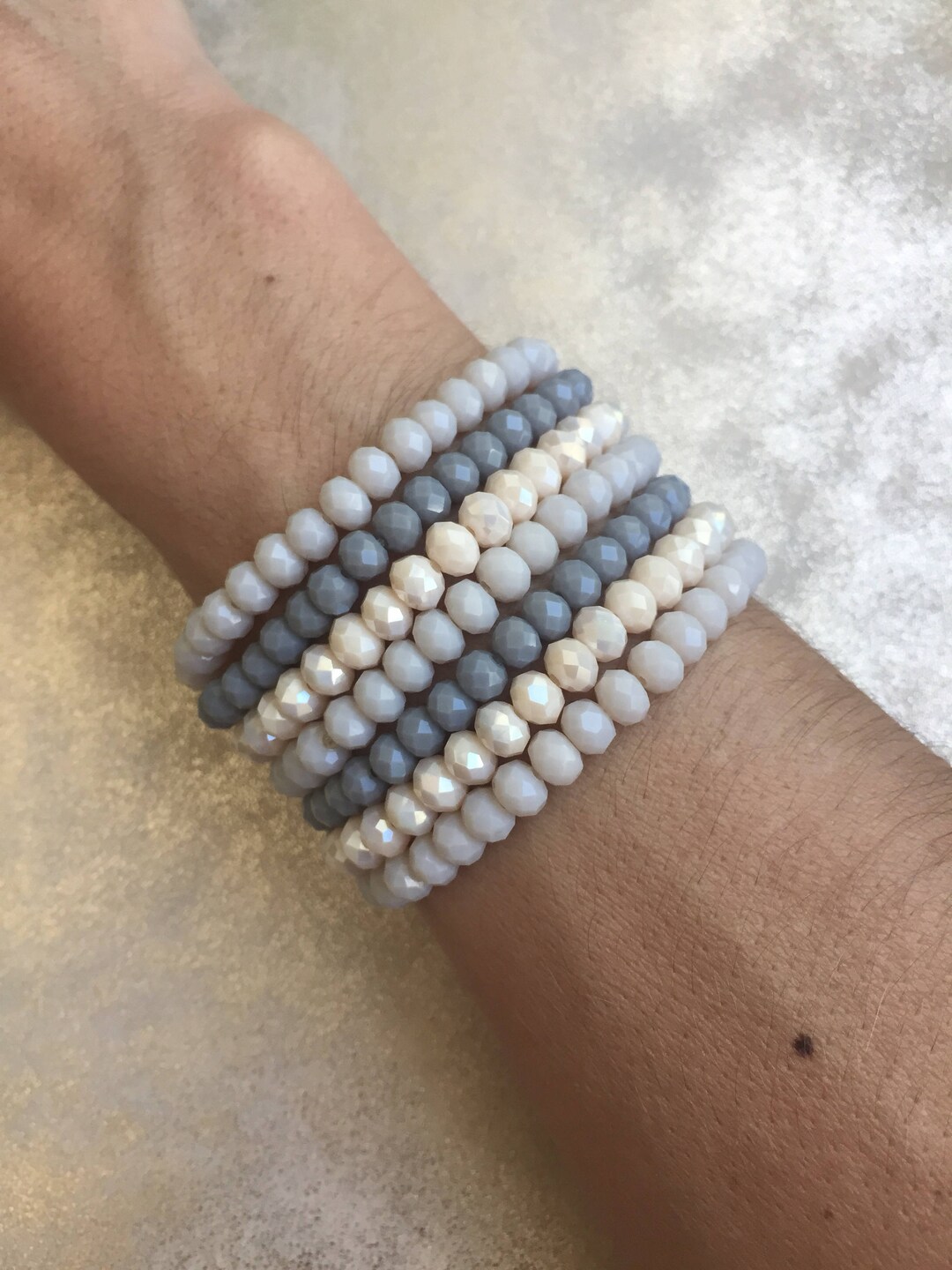 Crystal Stacking Bracelets - Etsy