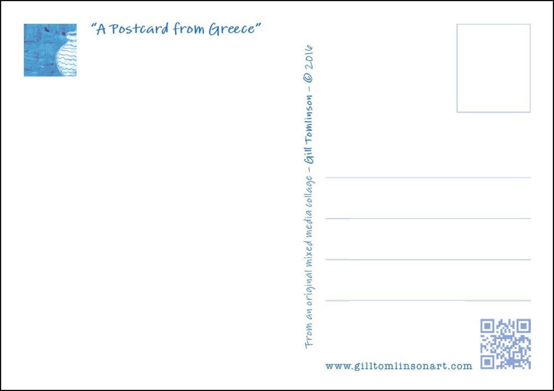 A Postcard From Greece, Greek Art, Paintings of Greece, Greek Paintings ...