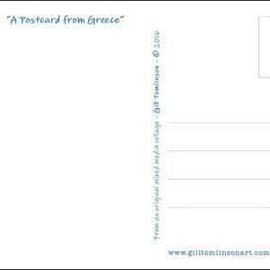 A Postcard From Greece, Greek Art, Paintings of Greece, Greek Paintings ...