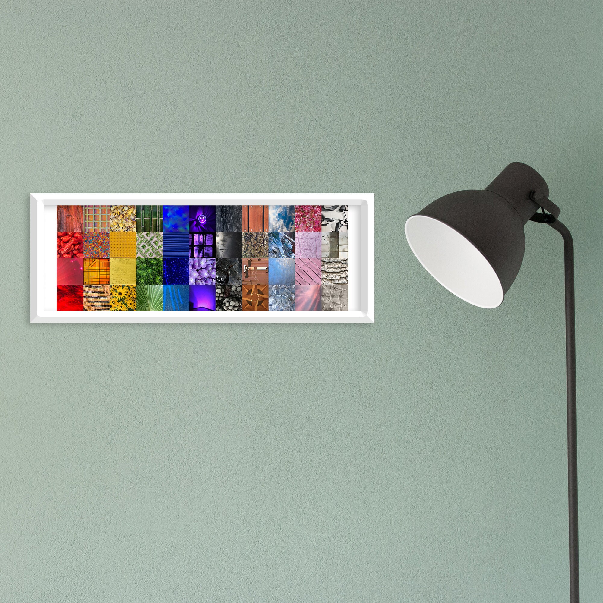 LGBTQ+ Inclusive Pride Flag Printable Wall Art Rainbow Panoramic Photo ...