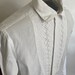 1940s Rogoff Bothers/cleveland Mens White Brocade/eyelet Cotton Tuxedo ...