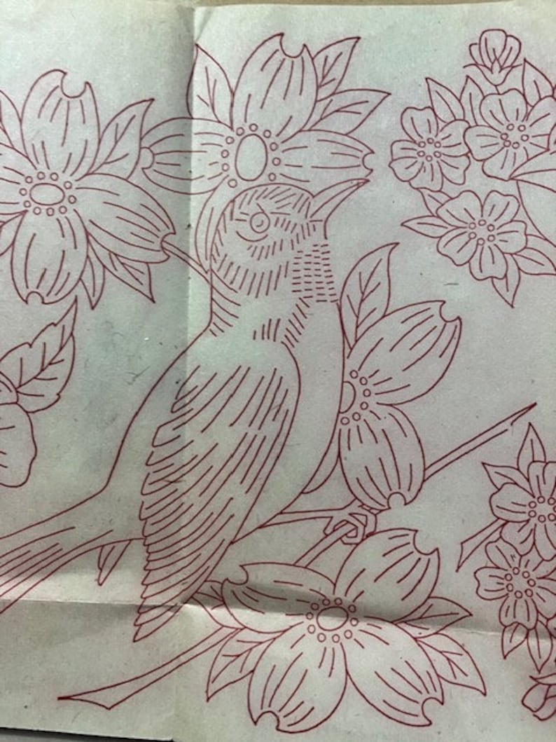 Embroidery Iron on / Transfer Patterns - Birds - Etsy