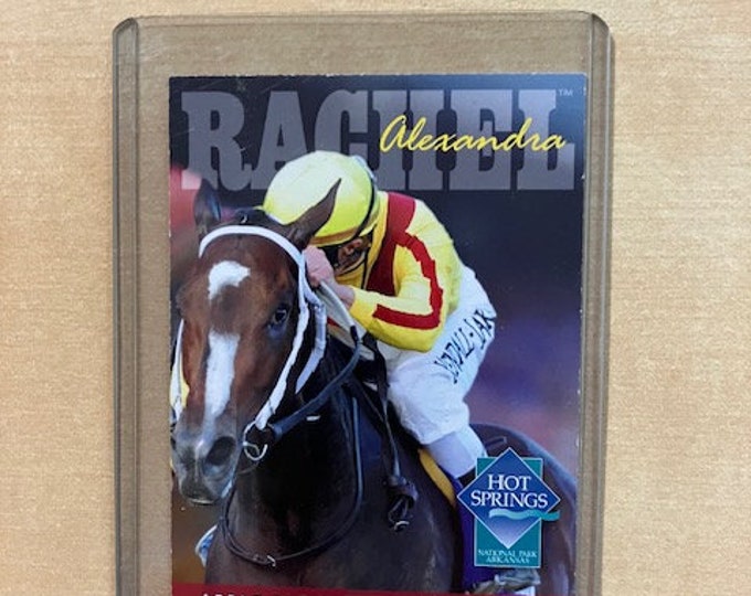 Thoroughbred Race Horse Collectible Cards - Rachel Alexandra, Zenyatta ...