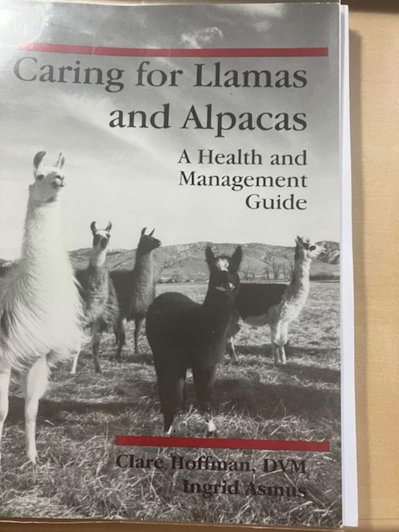 Book - Caring for Llamas and Alpacas, A Health and Management Guide ...
