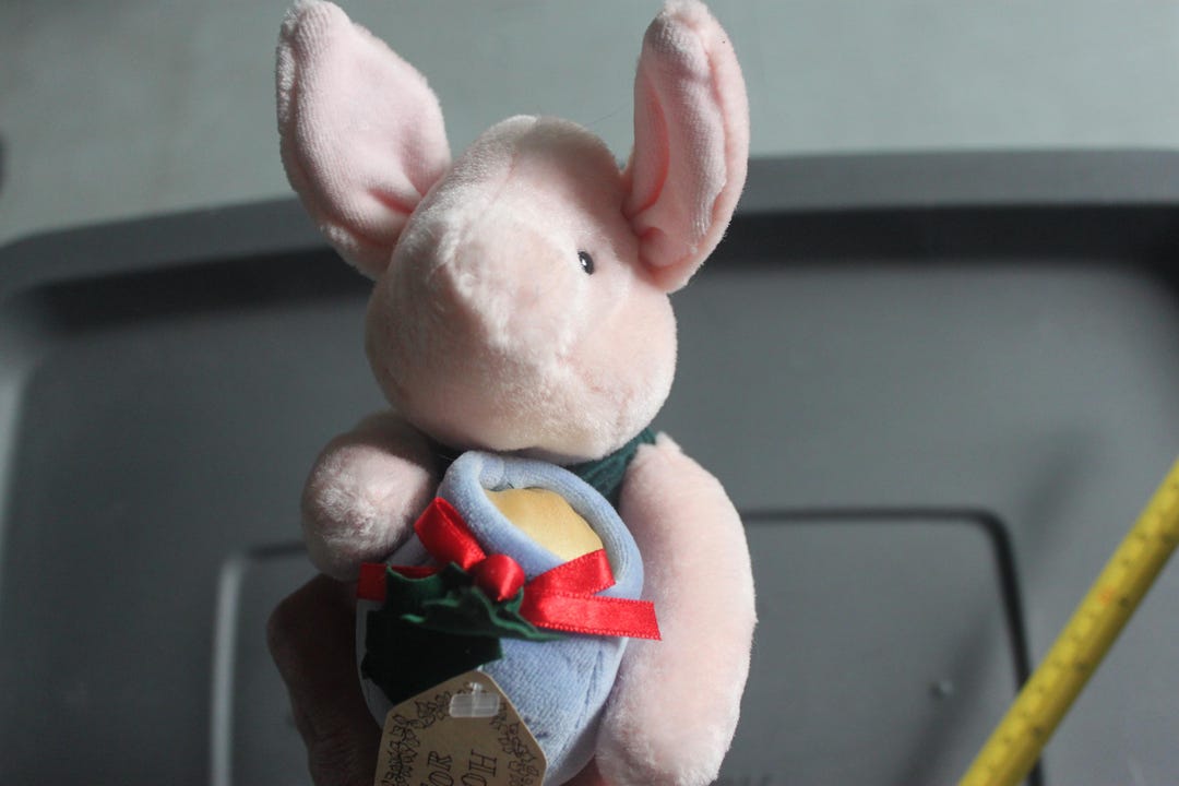 Gund Christmas Piglet Plush - Etsy