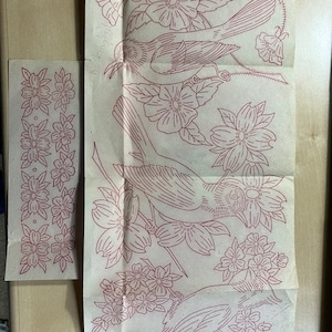 Embroidery Iron on / Transfer Patterns - Birds - Etsy