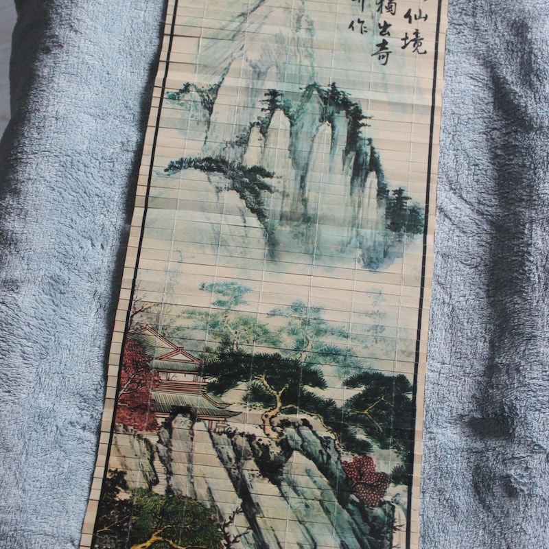 Asian Bamboo Scroll - Etsy