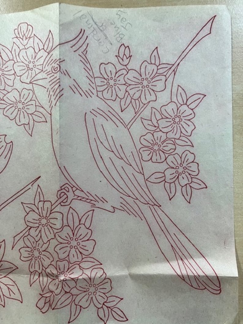 Embroidery Iron on / Transfer Patterns - Birds - Etsy