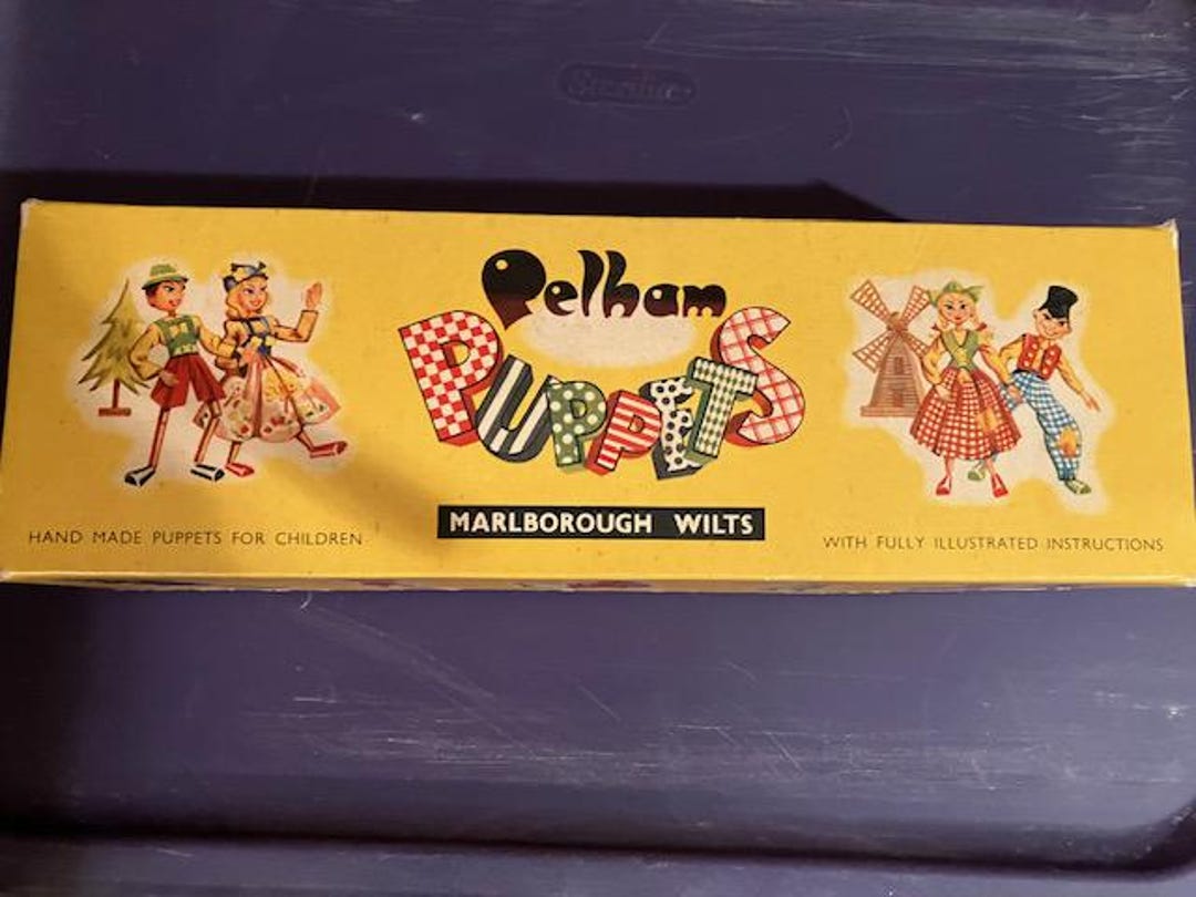 Vintage Pelham Puppet/marionette - Little Red Riding Hood - Etsy