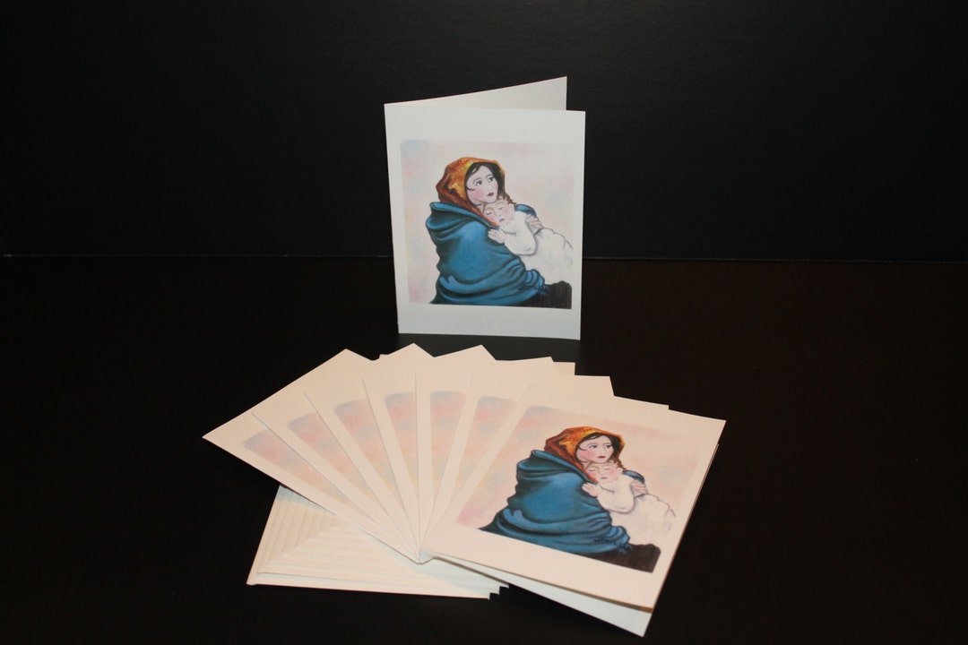 Cards - Our Lady of the Streets - Pack of 8 With Envelopes, Story ...