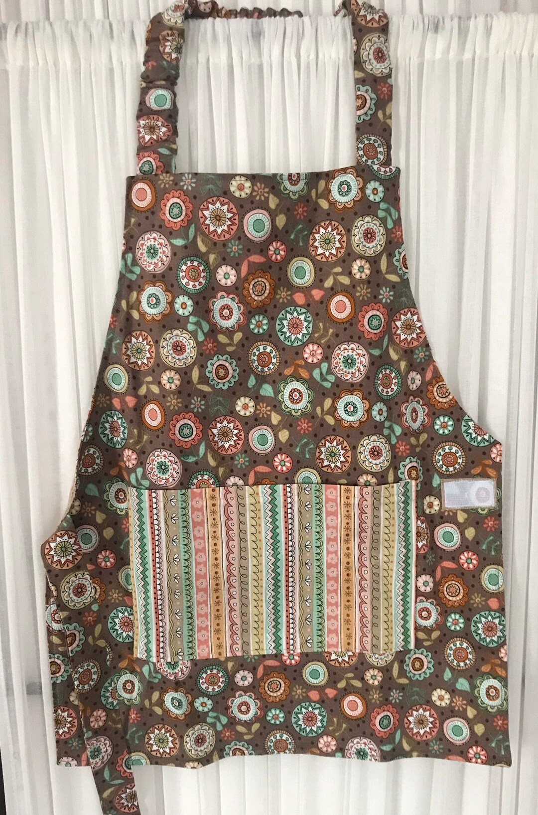 Little Girls Reversible Apron Kitchen Apron Artist's - Etsy
