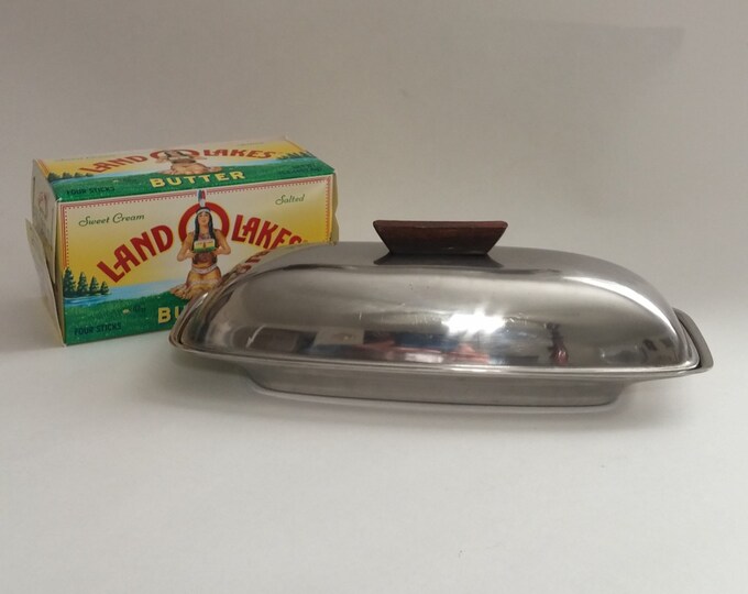 Butter Dish With Lid, Danish Butter Dish, Stainless Steel Butter Dish ...