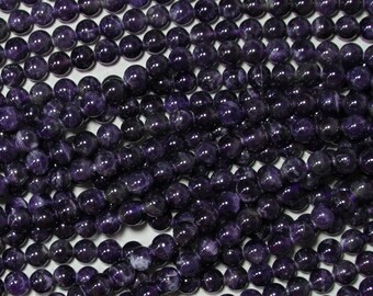 Large Hole Amethyst, European Beads, Round 12mm - Etsy