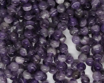 LARGE-HOLE Beads 8mm or 10mm Smooth-finished Round. 2mm Hole. 7-8 ...
